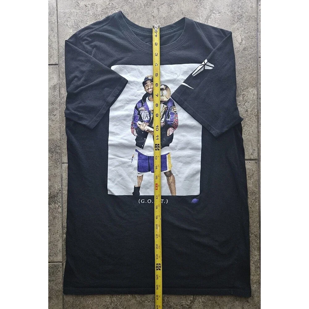 Nike | Shirts | Nike Kobe Bryant Trophy Retirement Goat Drifit Shirt ...